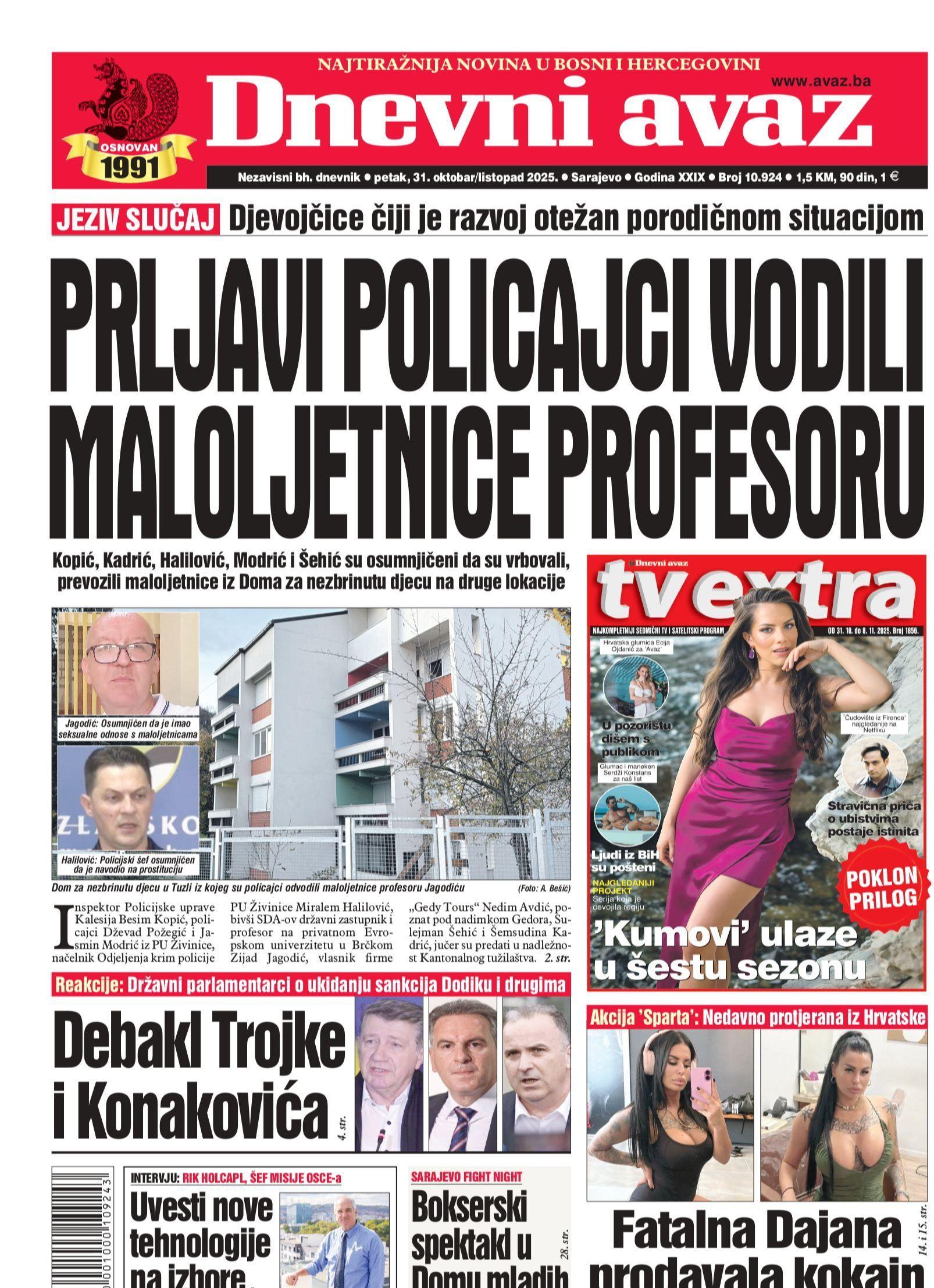 Dnevni avaz - Najnovije vijesti iz BiH i svijeta