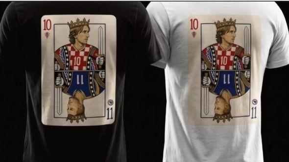Džeko i Modrić osvanuli na istoj majici, mostarski brend zapalio region