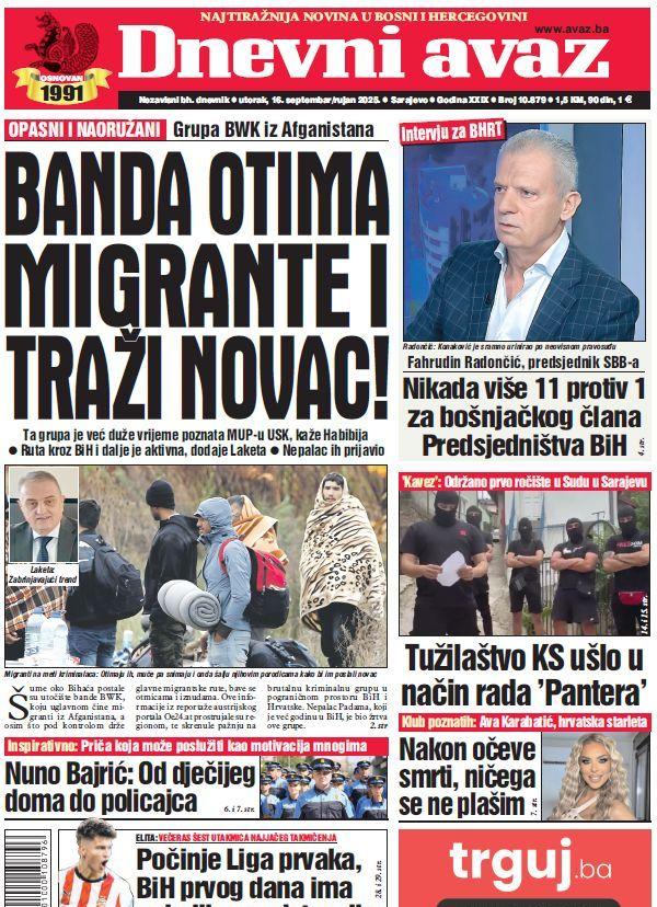 Dnevni avaz - Najnovije vijesti iz BiH i svijeta