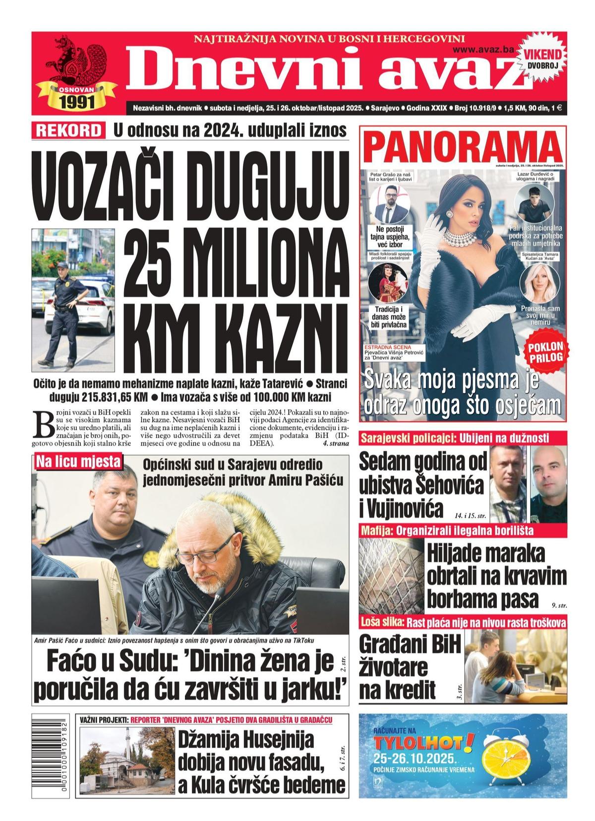 Dnevni avaz - Najnovije vijesti iz BiH i svijeta