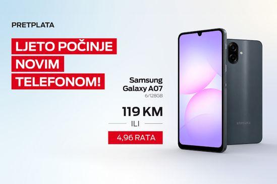 Ljeto počinje: Izaberite Galaxy A07 ili Redmi Note 15 Pro uz m:tel ...