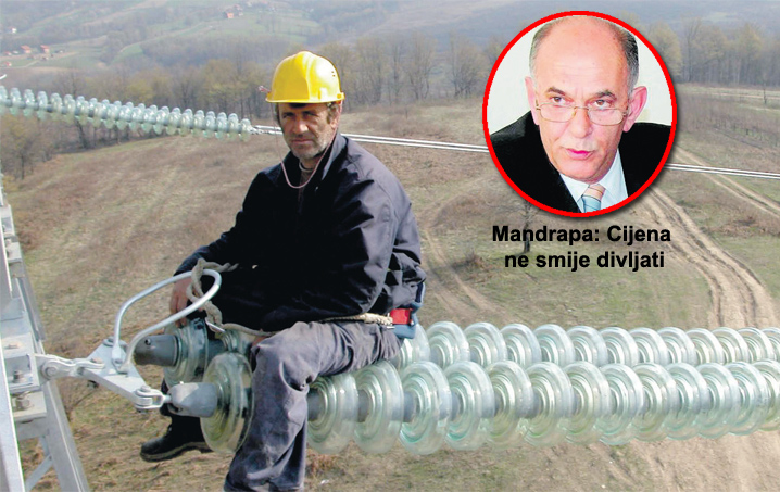 Mandrapa: Od 2015. nove cijene struje!