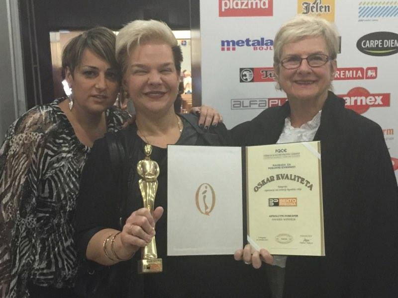 "Bekto Precisa" iz Goražda nagrađena "Oskarom kvaliteta"