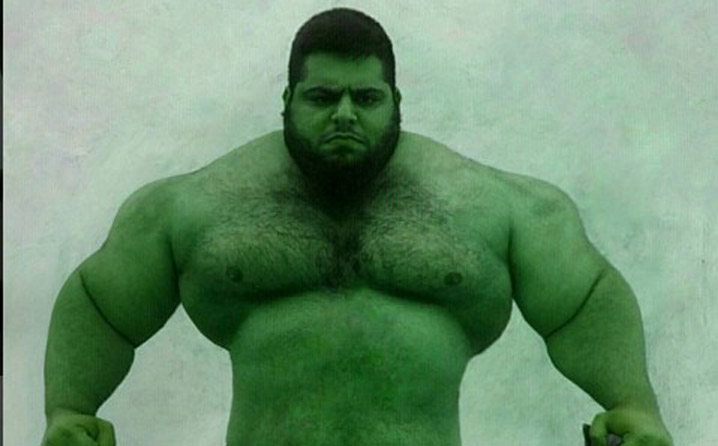 Iranski Hulk: Gorostas od 175 kg otišao u Siriju da se obračuna sa ISIL ...