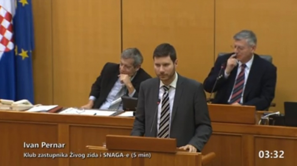 Ivan Pernar ponovo u centru pažnje: Ovo se u Saboru vjerovatno nikada ...