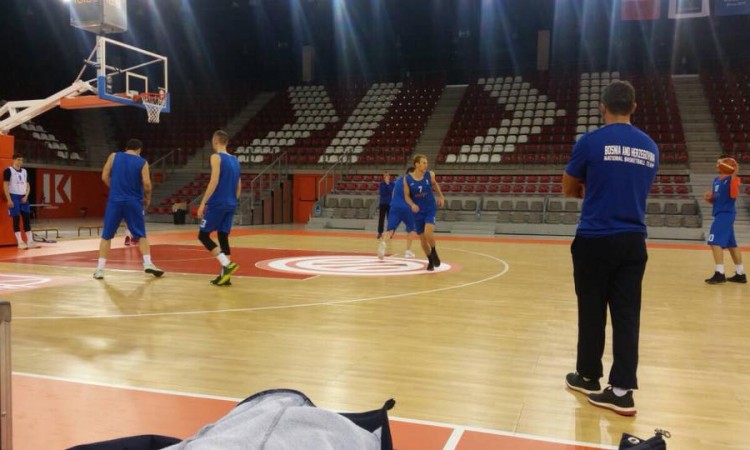 Košarkaši BiH trenirali u Ruenu