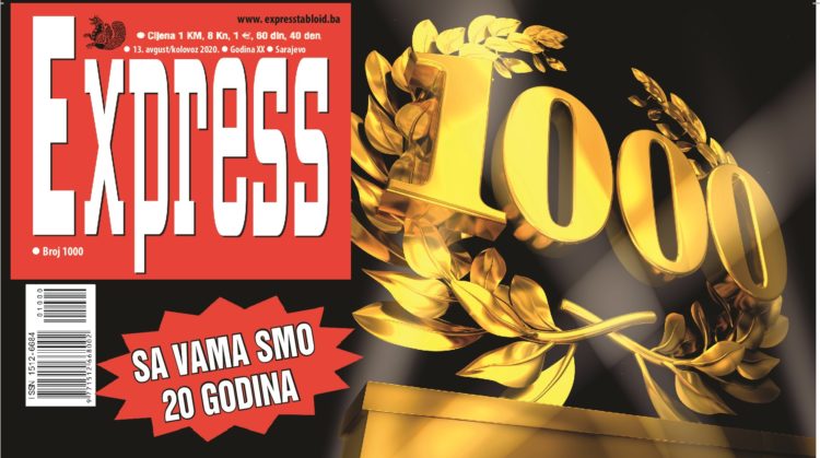 Avgust - mjesec velikog jubileja Express tabloida: Glasajte i odaberite ...