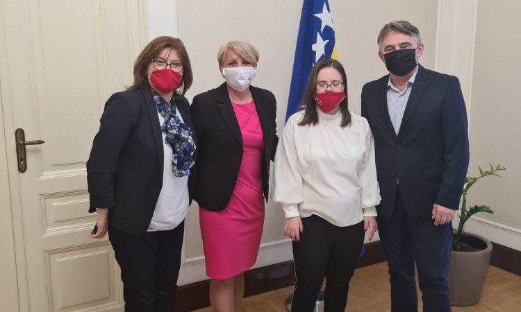Komšić: Edna Šunjić je velika inspiracija