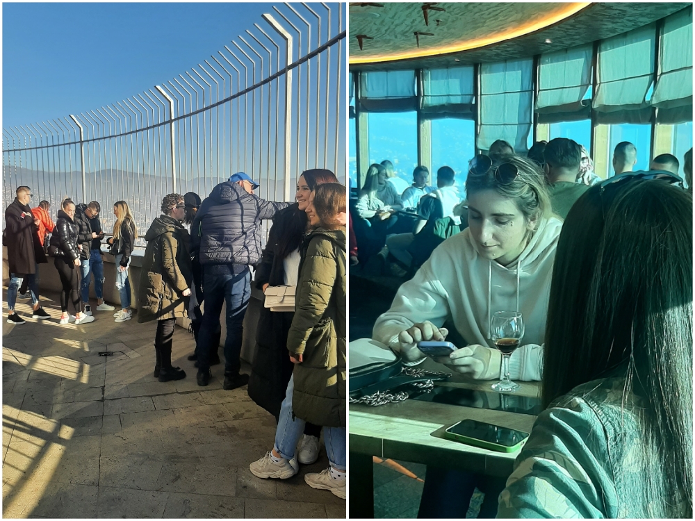 Turisti u posjeti najvišoj zgradi na Balkanu: "Avaz Twist Tower" je ...
